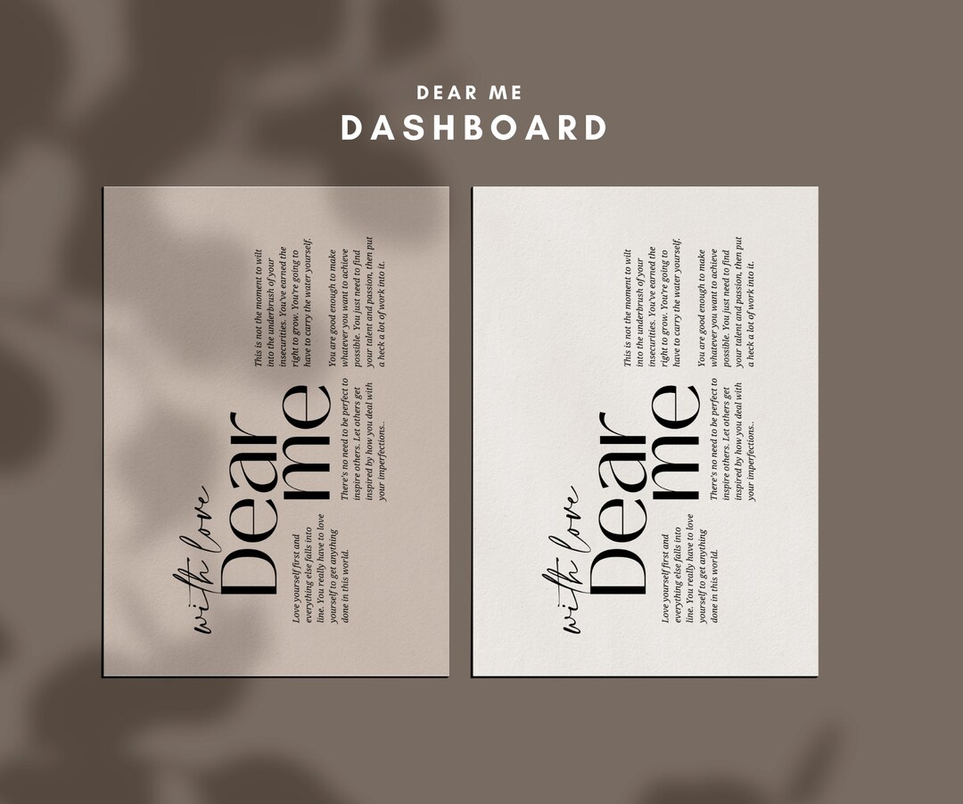 Printable Dashboard, Minimalist Dashboards, Personal Planner Dashboard ...