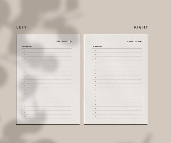 Printable Dashboard, Printable Aesthetic Dashboards, Minimal Planner Dashboard, Gratitude Log ...