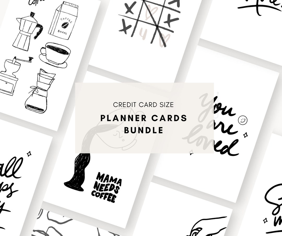 Printable Planner Card, Journaling Card, Motivational Planner Card ...