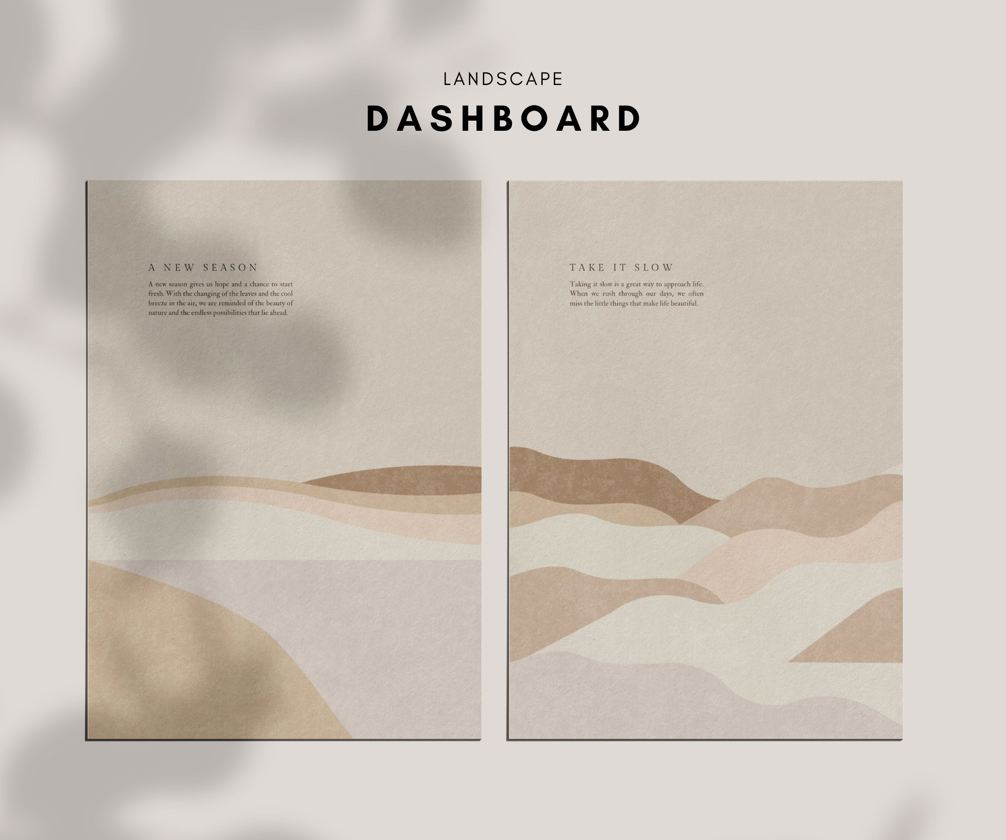 Printable Dashboard, Printable Aesthetic Dashboards, Minimal Planner ...