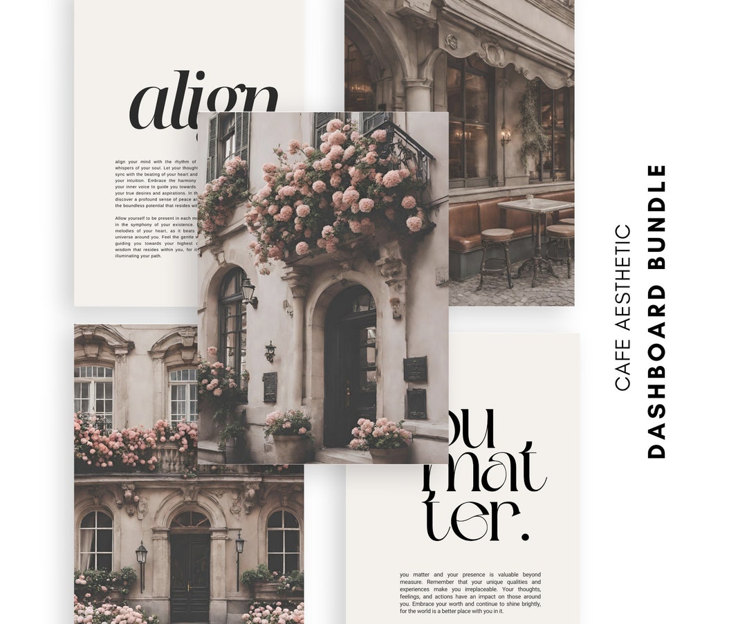 Printable Dashboard, Printable Aesthetic Dashboards, Minimal Planner ...