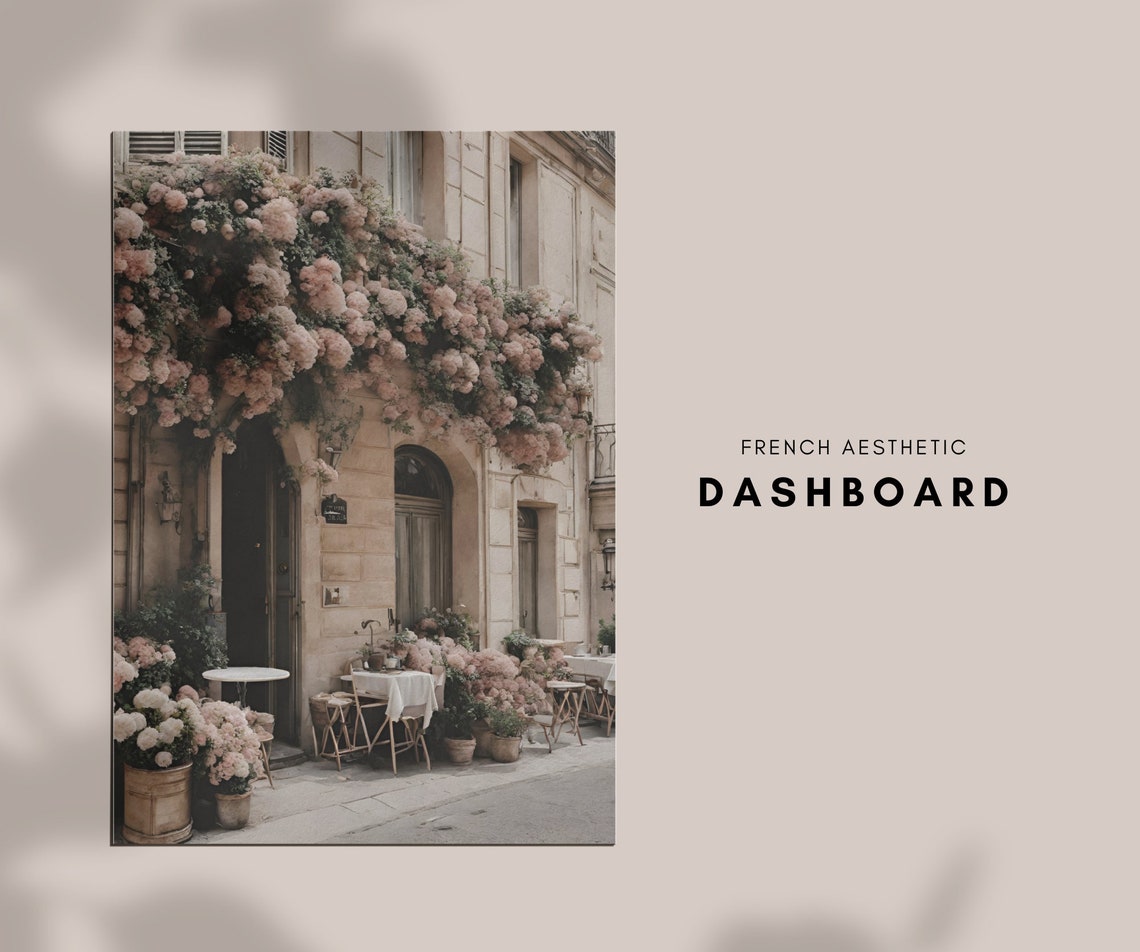 Printable Dashboard, Printable Aesthetic Dashboards, Minimal Planner ...