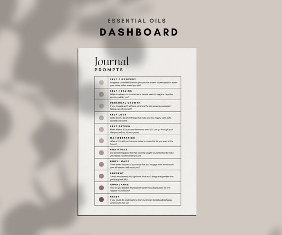 Printable Dashboard Printable Dashboard Planner Minimal - Etsy