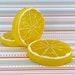 Realistic Faux/fake Lemon Slices, Lemon Tier Display, Artificial Lemon ...