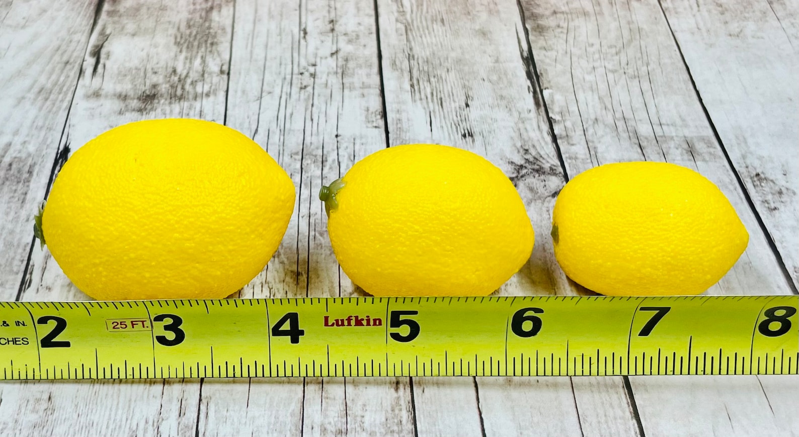 Realistic Smaller Faux/fake Lemons, Lemon Tier Display, Artificial ...