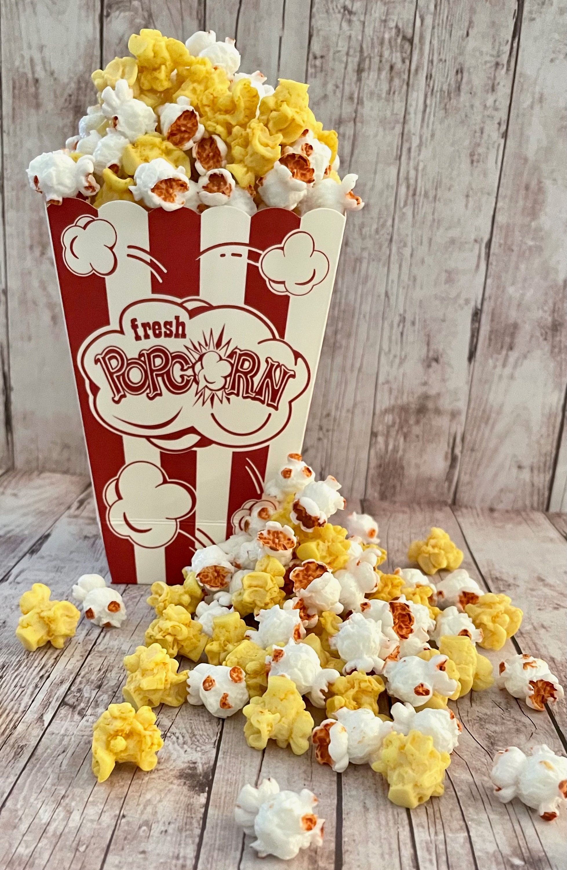 Fake Popcorn Photo Prop Party Prop Realistic Popcorn Movie | Etsy