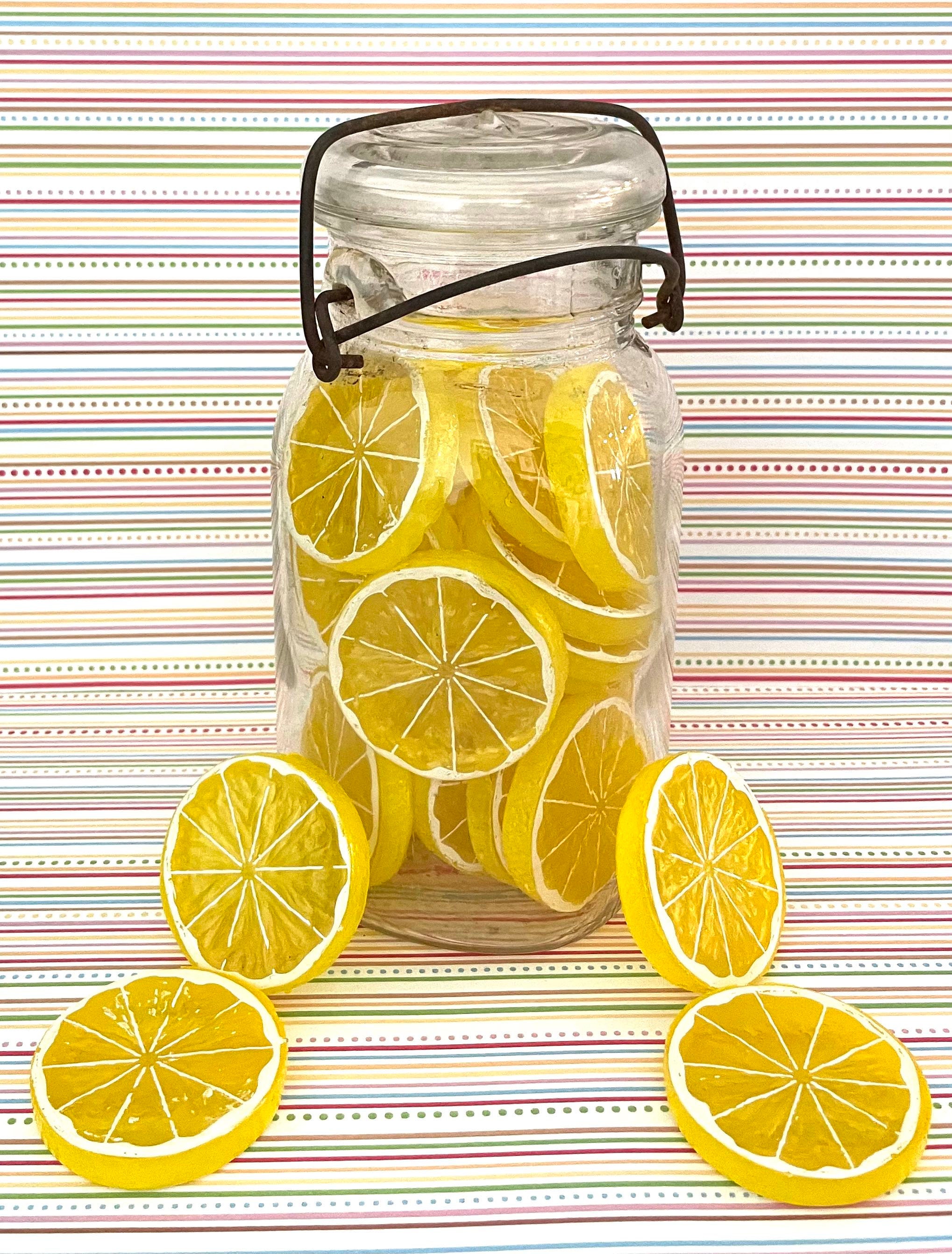 Realistic Faux/Fake Lemon Slices Lemon Tier Display | Etsy