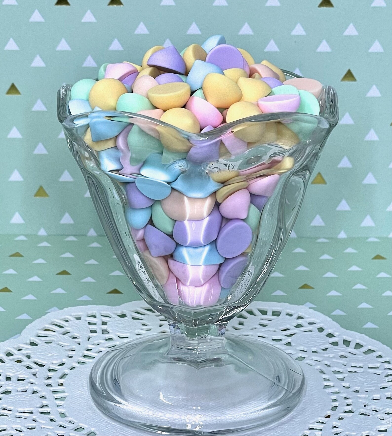 Fake Chocolate Morsels, Pastel Multi Color Chocolate Chips, Cabochon ...