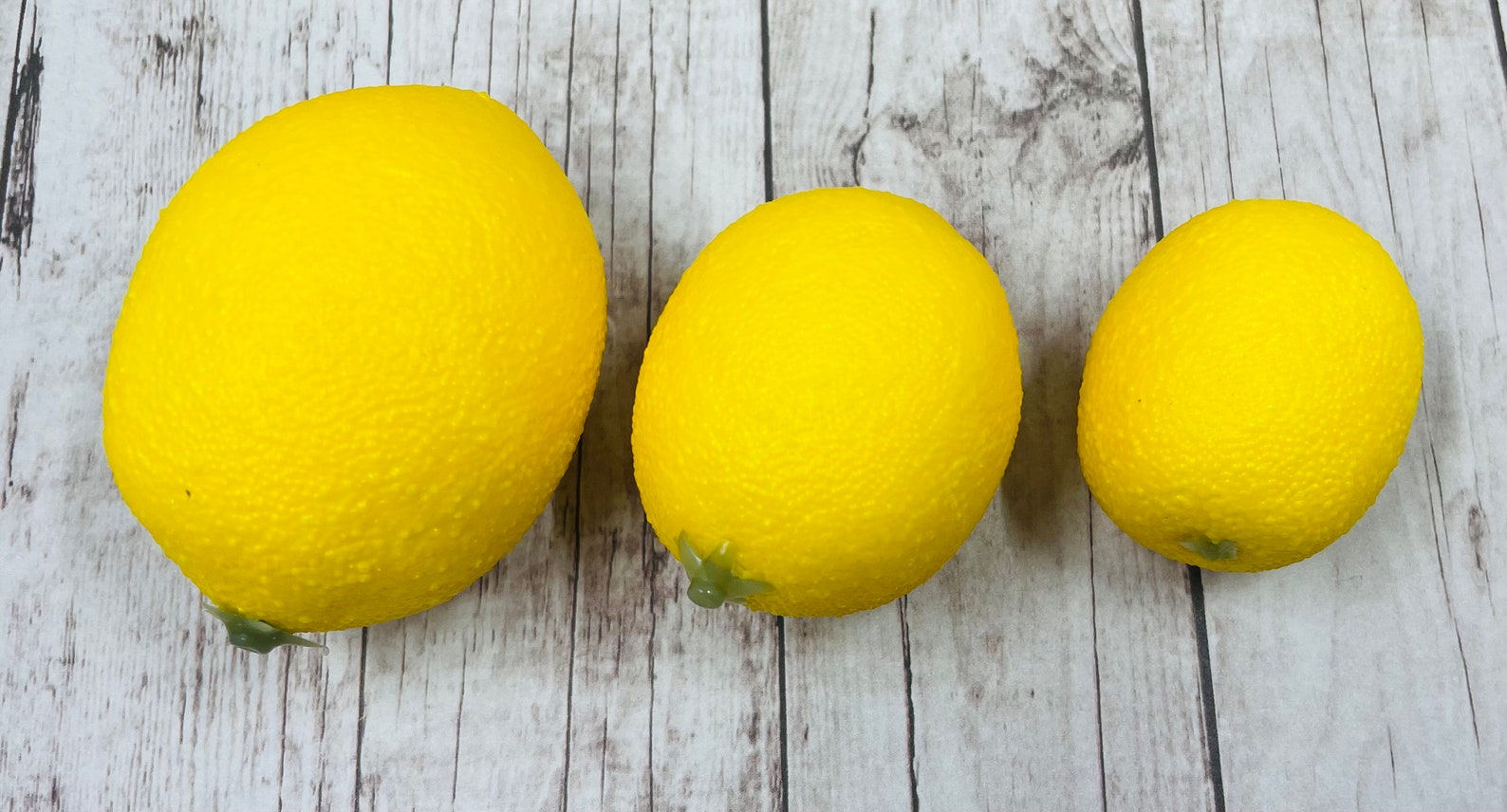 Realistic Smaller Faux/fake Lemons, Lemon Tier Display, Artificial ...