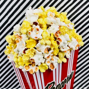 Fake Popcorn, Photo Prop, Party Prop, Realistic Popcorn, Movie Room ...