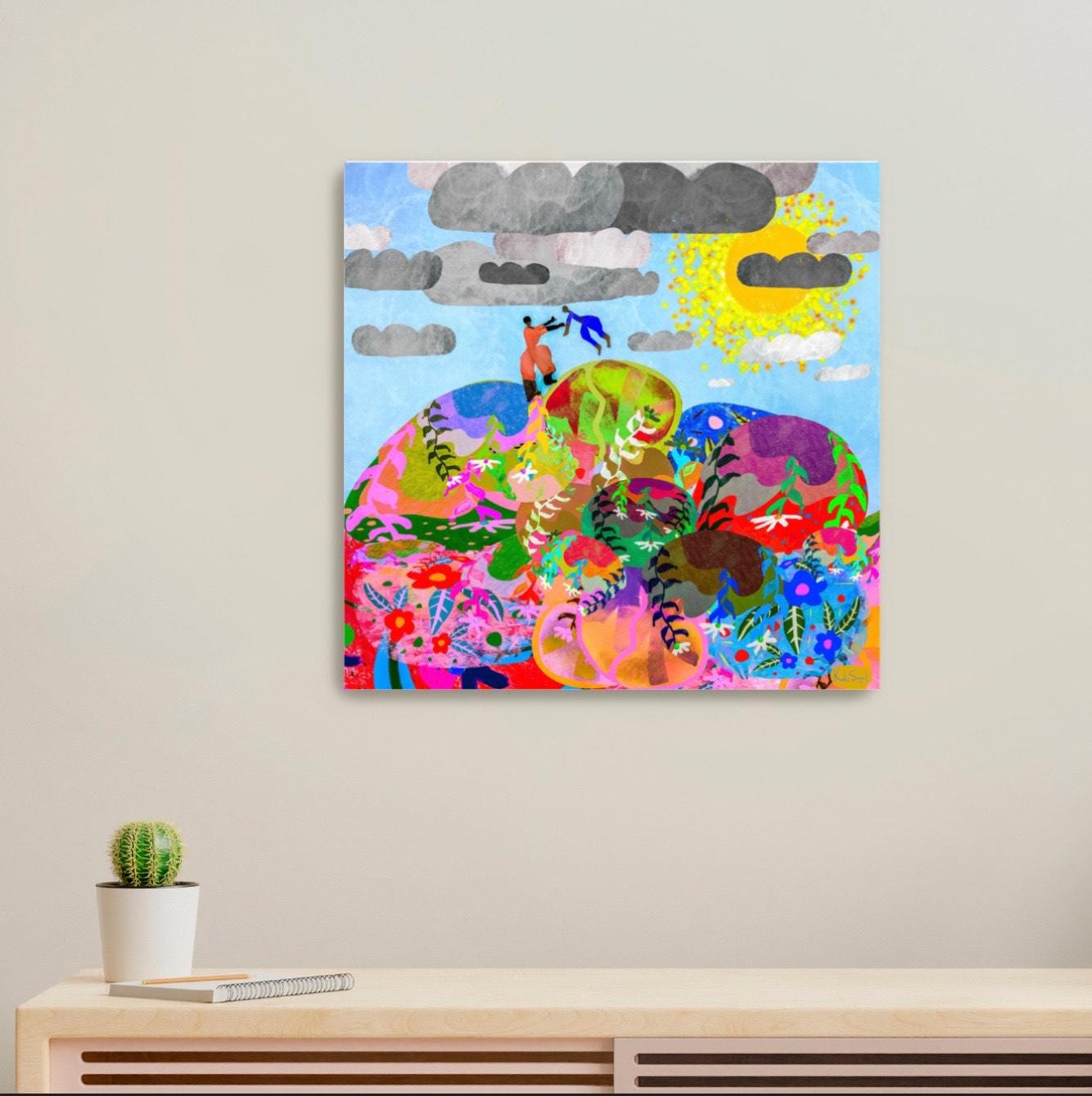 Melted Grid - Etsy