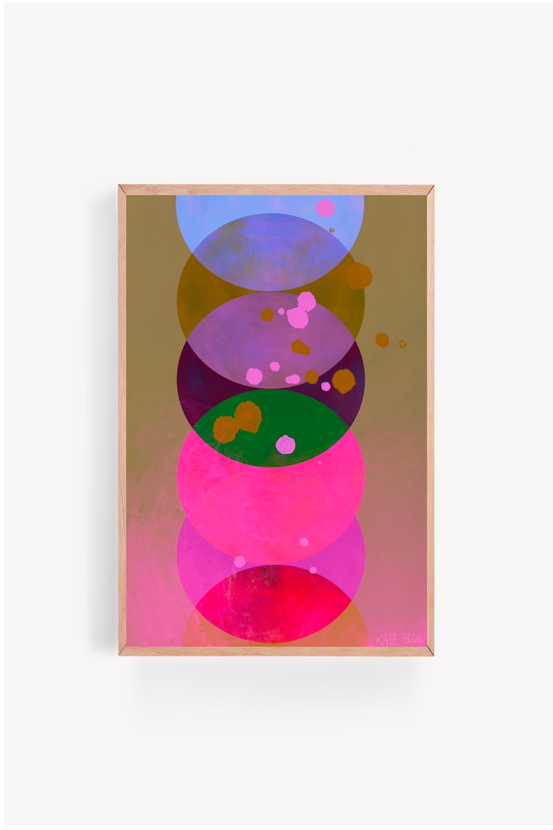 Pink Light/orbs/gold - Etsy
