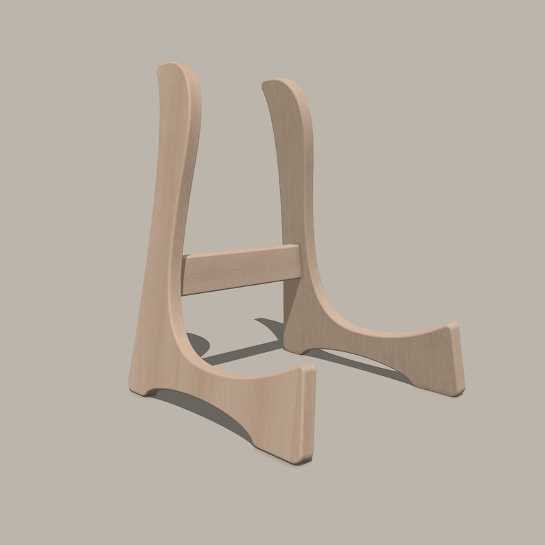 Flat Pack Guitar Stand CNC File (CNC Furniture File, Guitar Plans ...