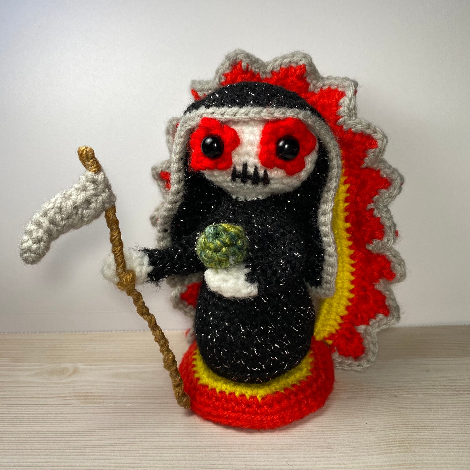 Crotchet Pattern Santa Muerte Our Lady of Holy Death W/ - Etsy