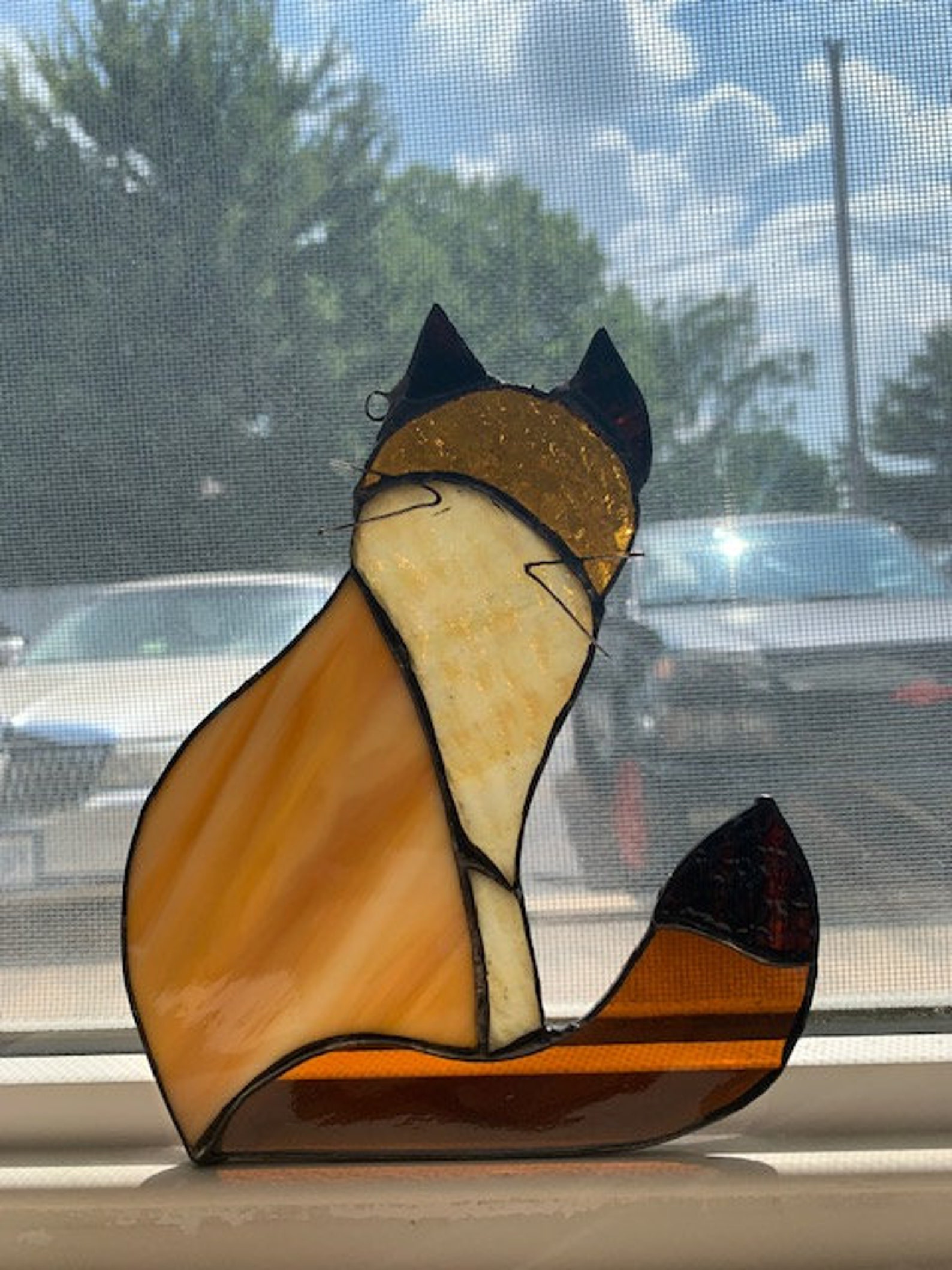 Stained Glass Cats - Etsy