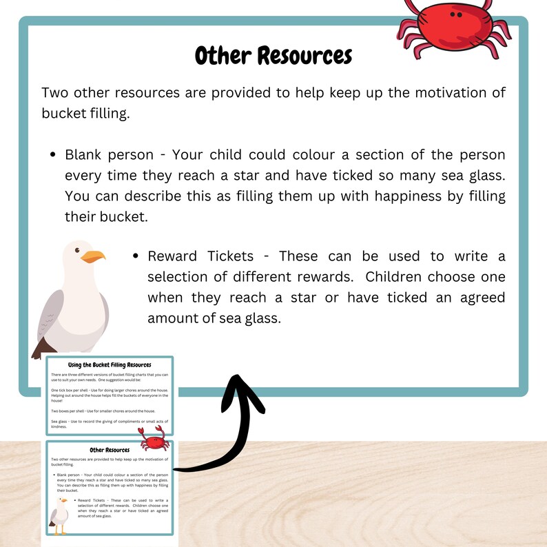 Bucket Filling Reward Chart Pack | Printable Kindness Behavior Tracker ...