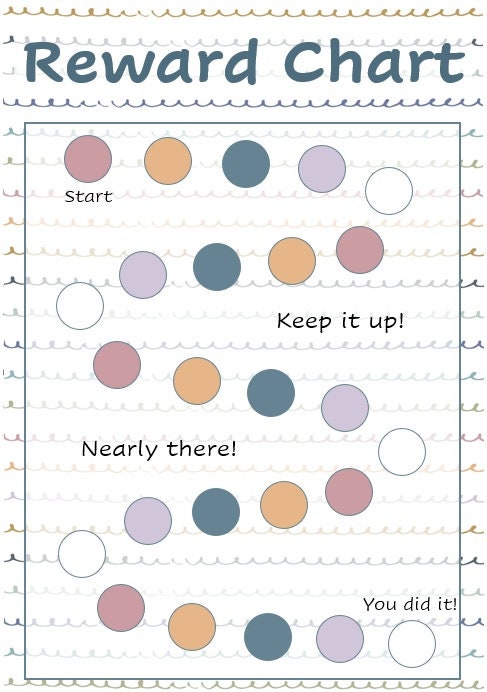 Personalised Reward Chart, Surprise Reward Under Scratch Panel ...
