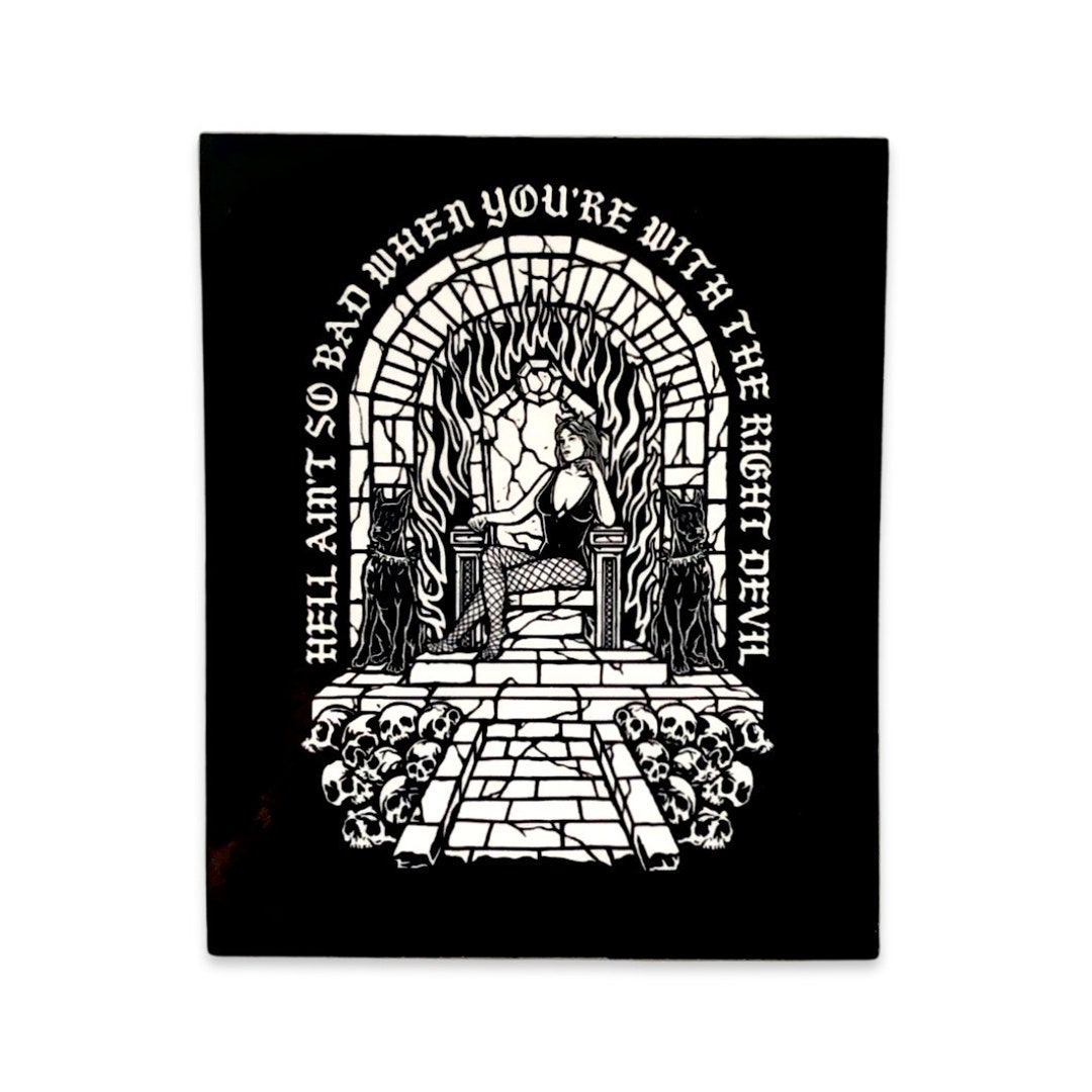 The Right Devil Sticker - Etsy
