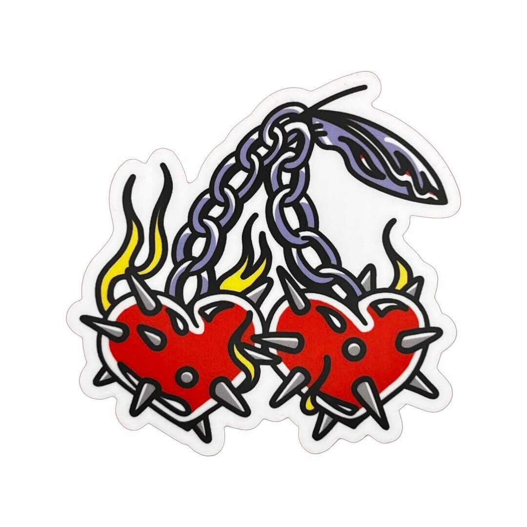 Cherry Mace Sticker - Etsy
