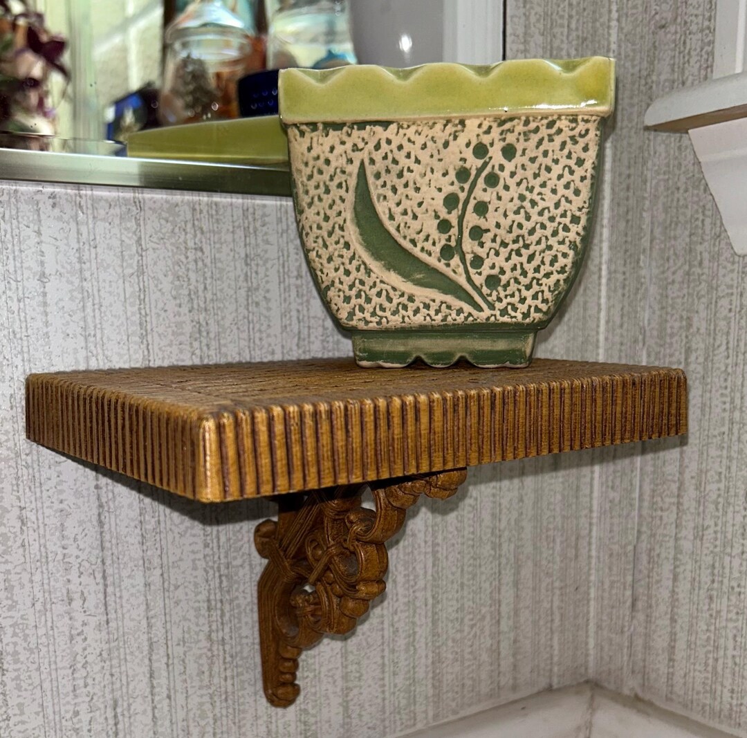 Vintage Decorative Wall Shelf - Etsy