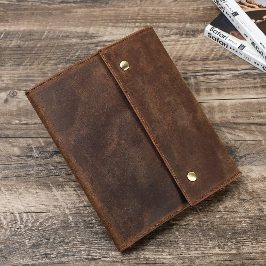 Leather Journal, A5 Notebook Cover, Personalized Travel Notebook ...