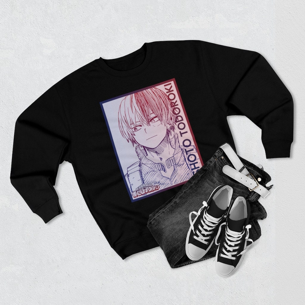 My Hero Academia Shoto Todoroki Unisex Sweatshirt Boku No | Etsy