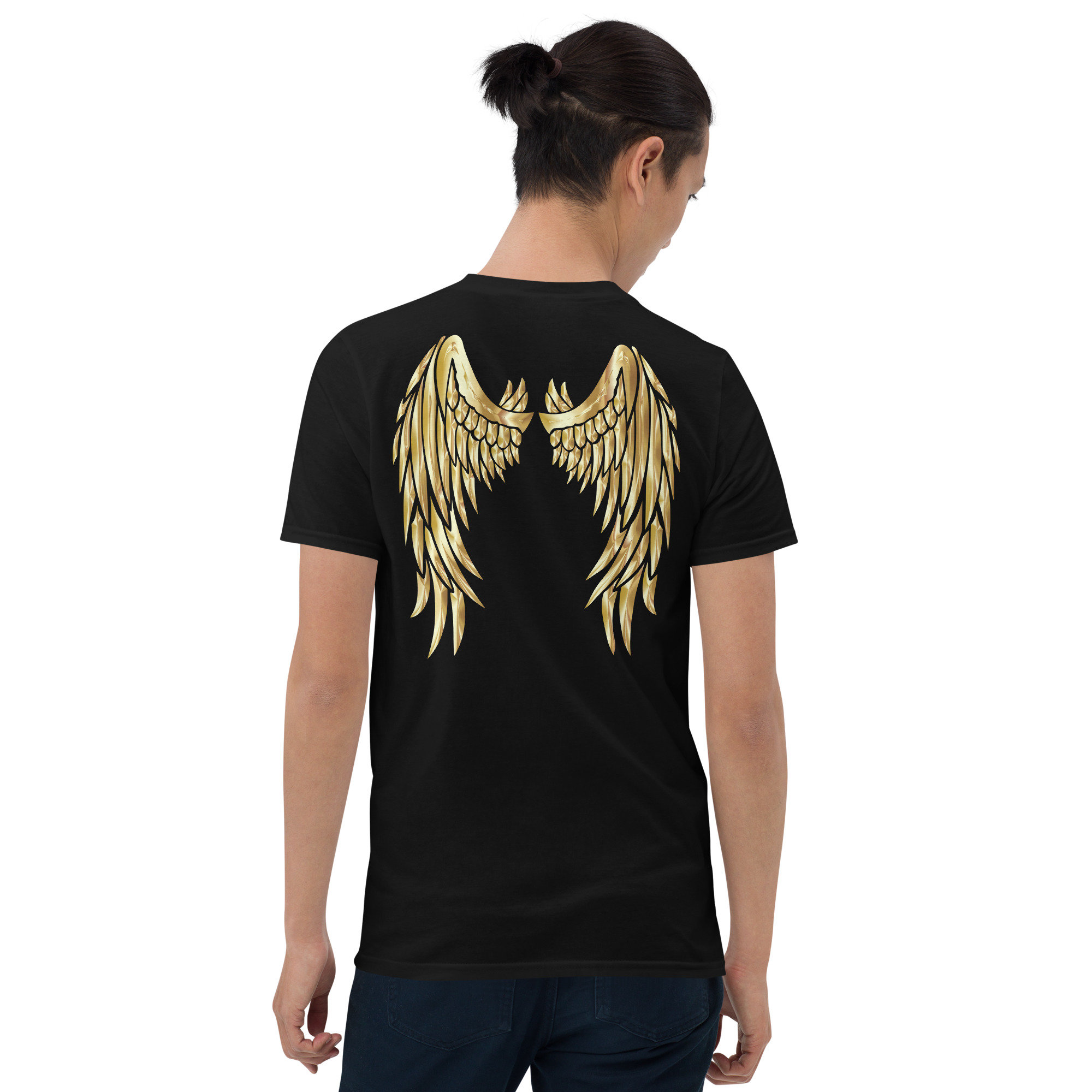 Angel Wings Shirt Golden Wings T-shirt - Etsy