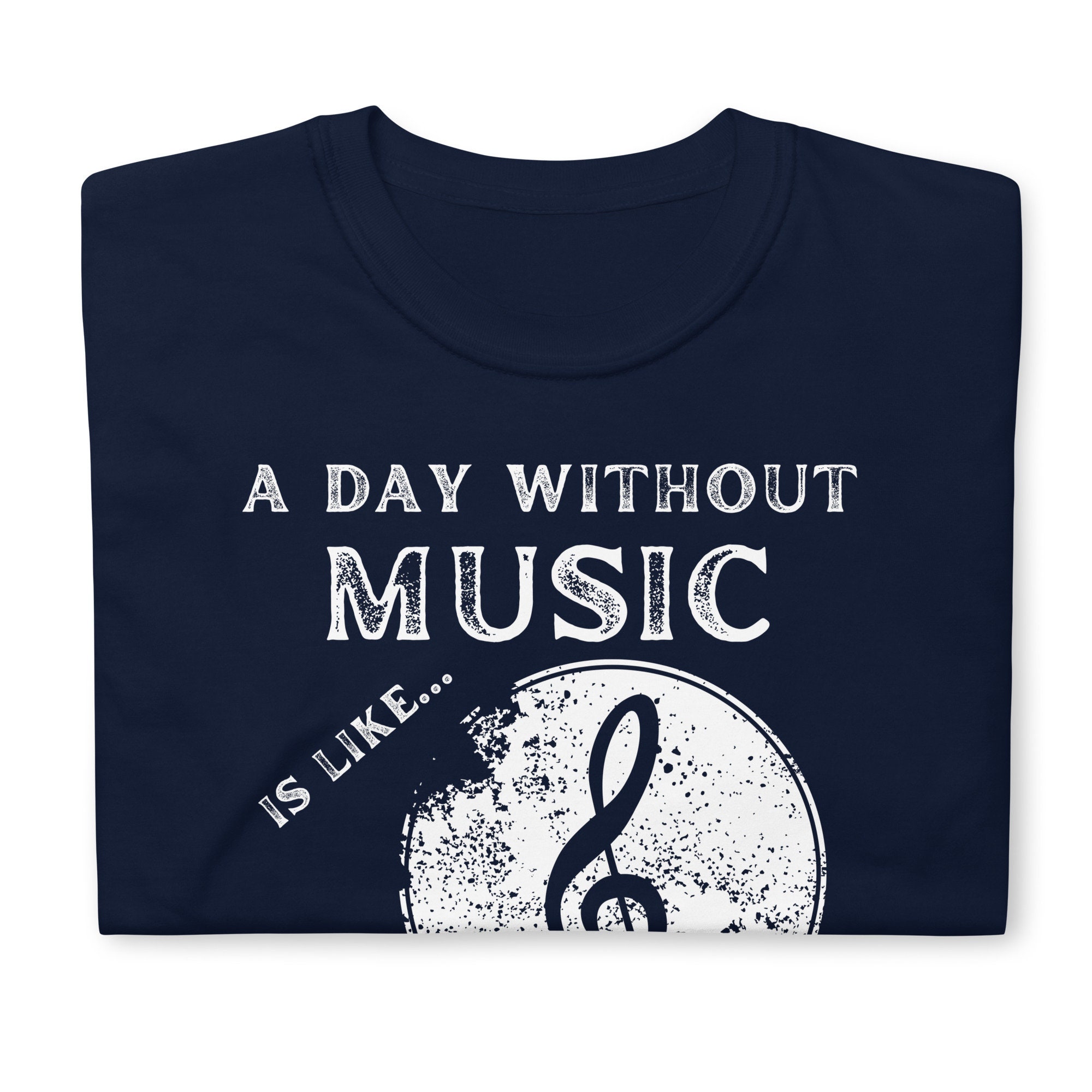 A Day Without Music Shirt / Music Gifts / Gift for Musician / Vintage ...