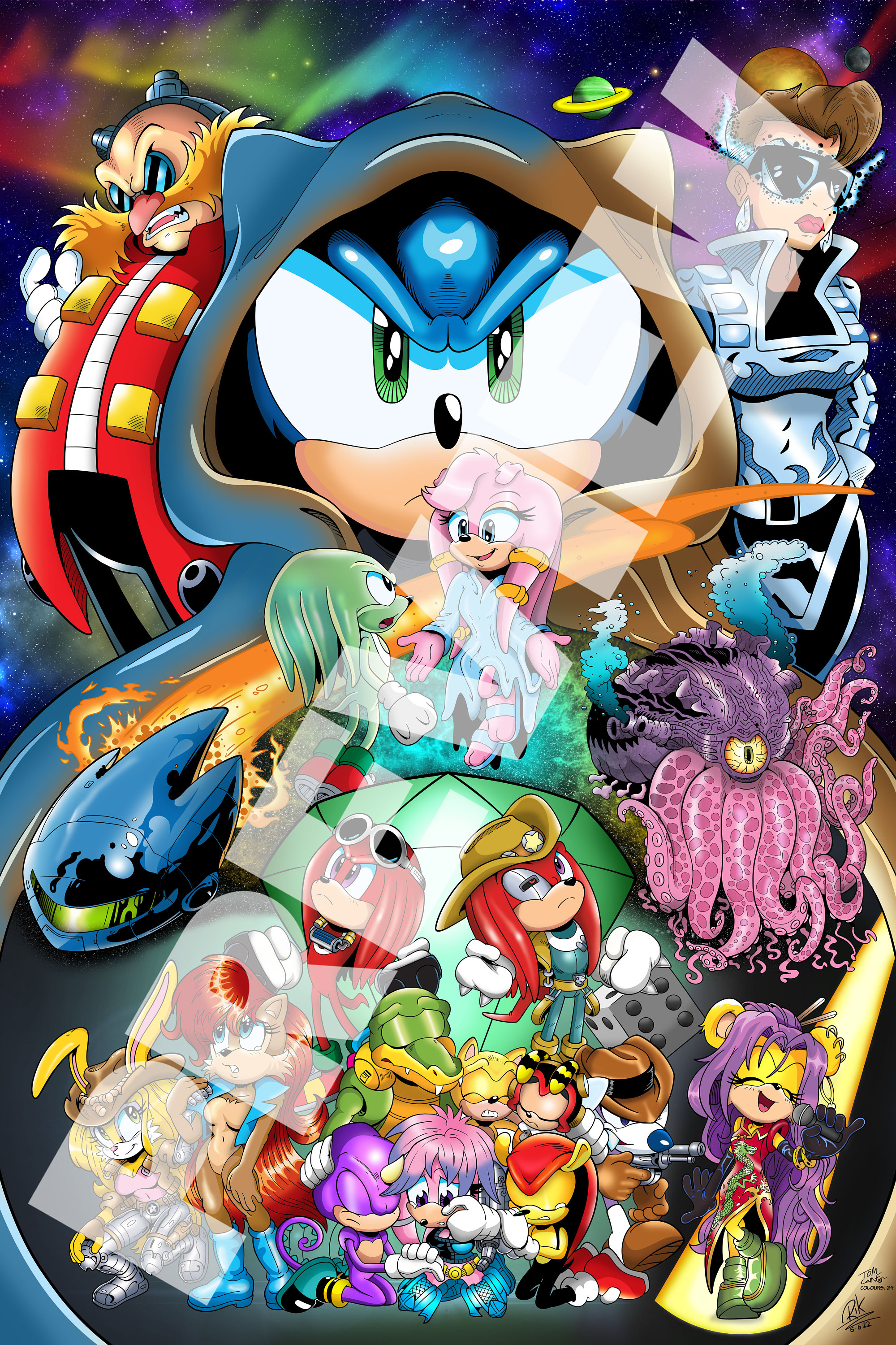 Archie Sonic AGES Poster *limited Run* - Etsy