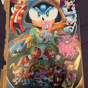 Archie Sonic AGES Poster *limited Run* - Etsy