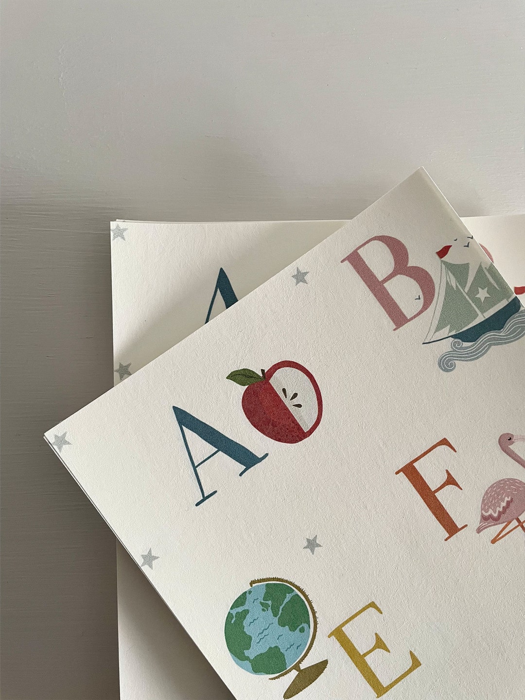A5 Sample | Alphabet Wallpaper | Kids Wallpaper | ABC Print| Kids Room ...