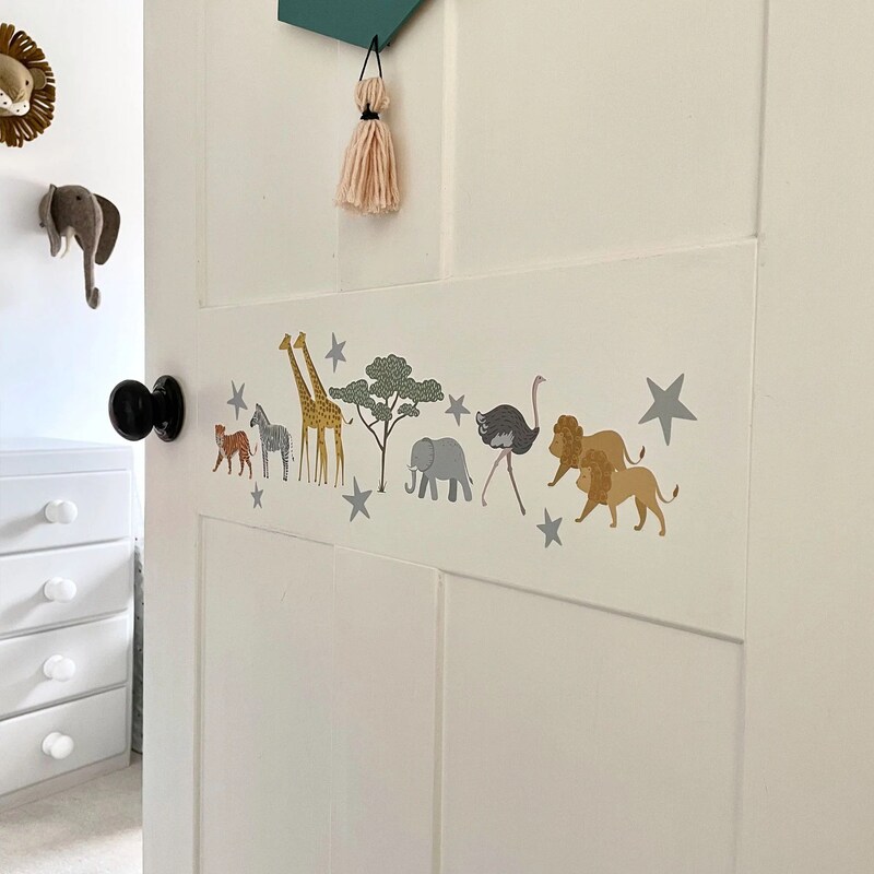 Animal Wall Stickers - Etsy
