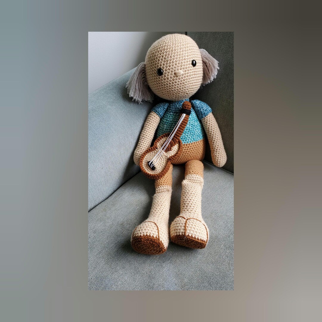 Crochet Jimmy Buffett Doll - Etsy