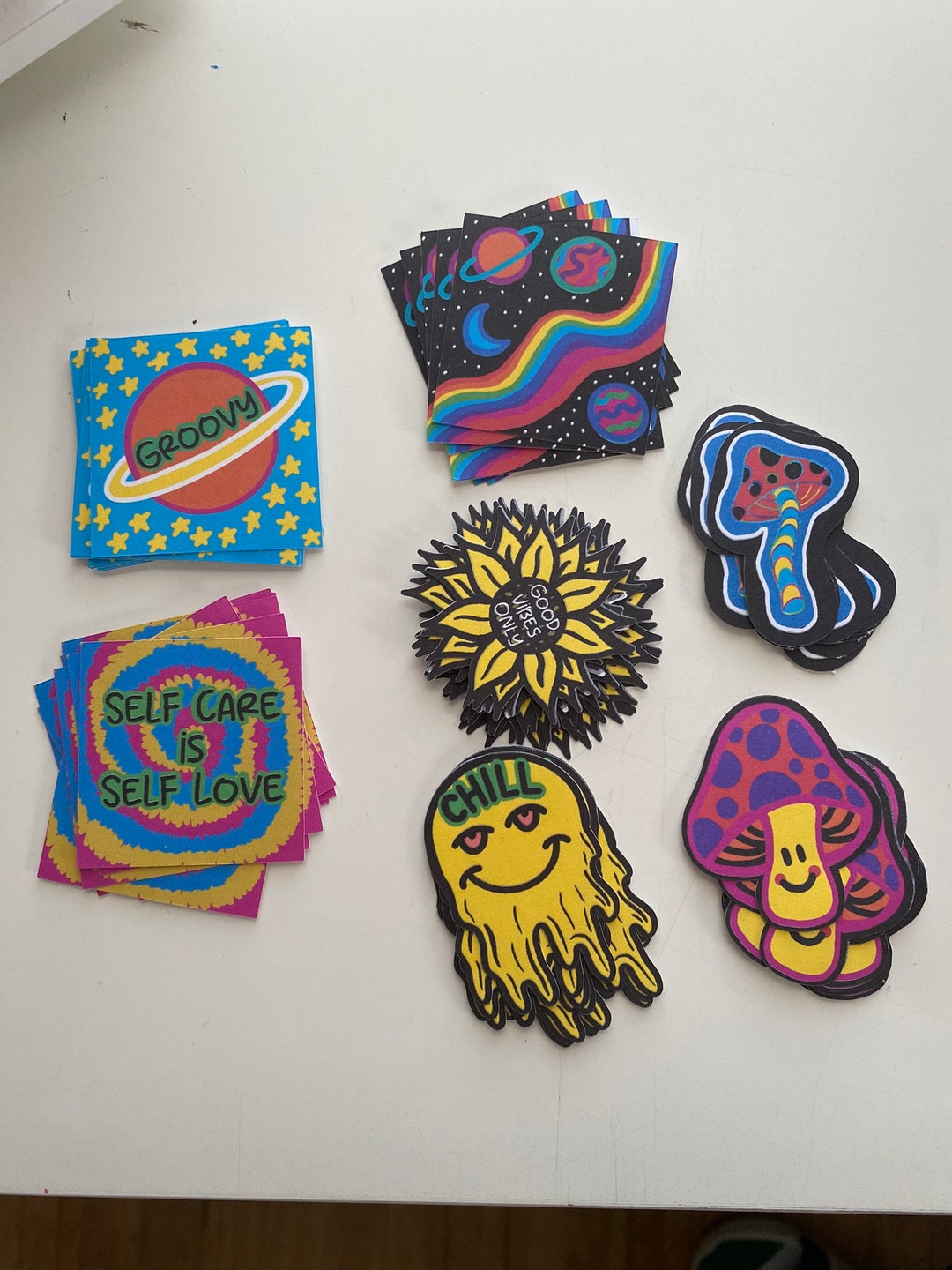 Trippy Sticker Pack - Etsy