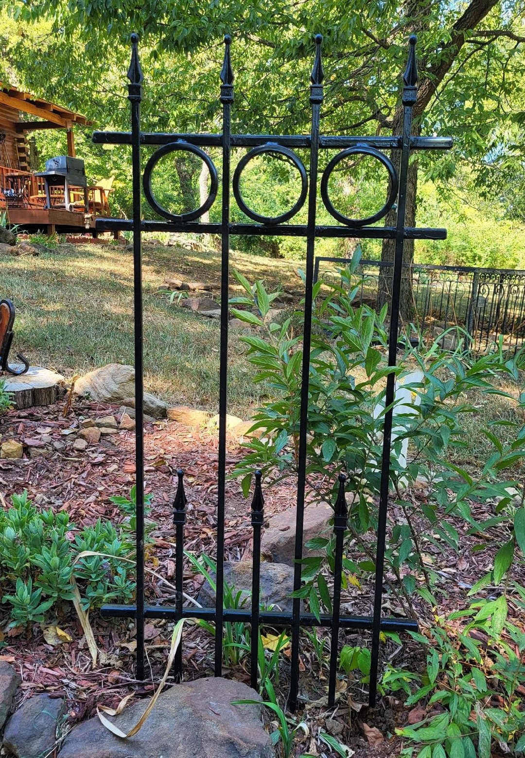 Yard/garden Trellis: With Rings and Sub-pickets - Etsy