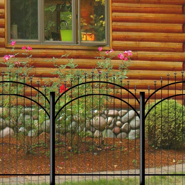 Wrought Iron Fence Panels - Etsy