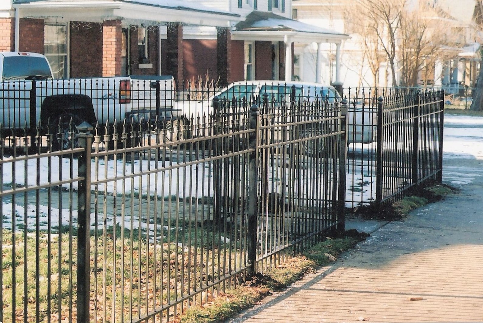 Deluxe Wrought Iron Fence Panels: Made With Solid Square - Etsy