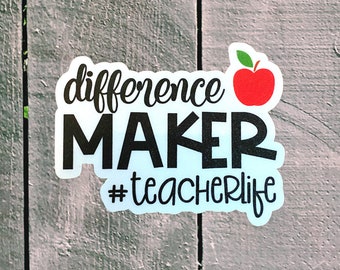 Difference Maker Stickers - Etsy