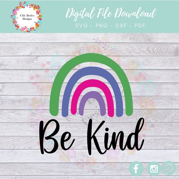 Kindness SVG Be Kind SVG Teacher SVG Be Kind Shirt | Etsy