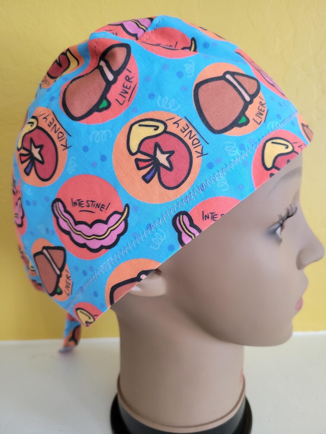 Scrub Cap--intestine/kidney/liver**3 Styles Available!**buy 7 Caps, Get ...
