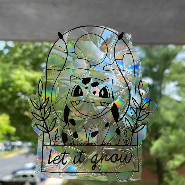 Stained Glass Bulbasaur - Etsy