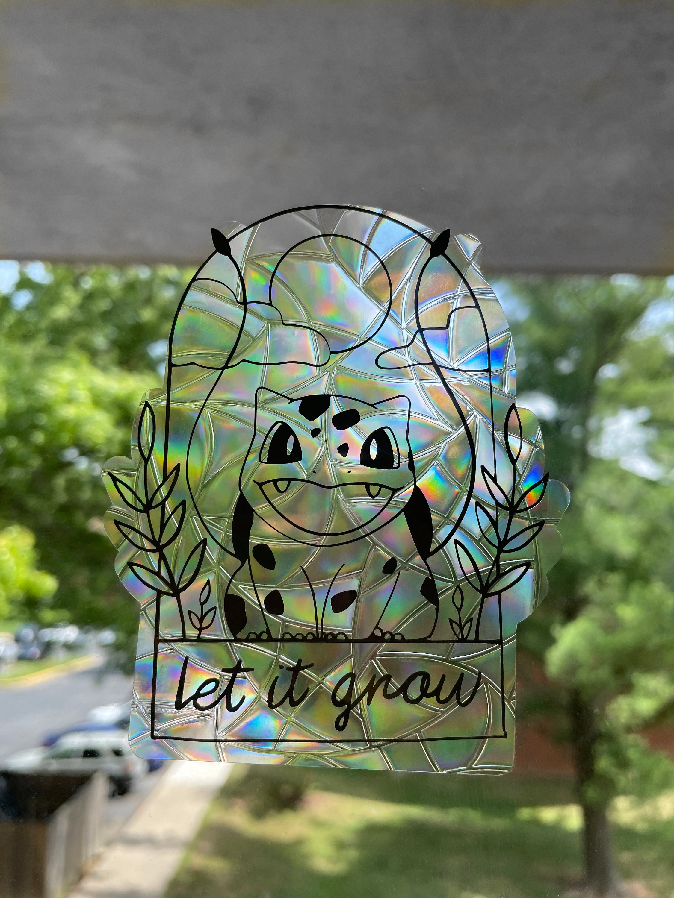 Bulbasaur Window Sticker - Etsy
