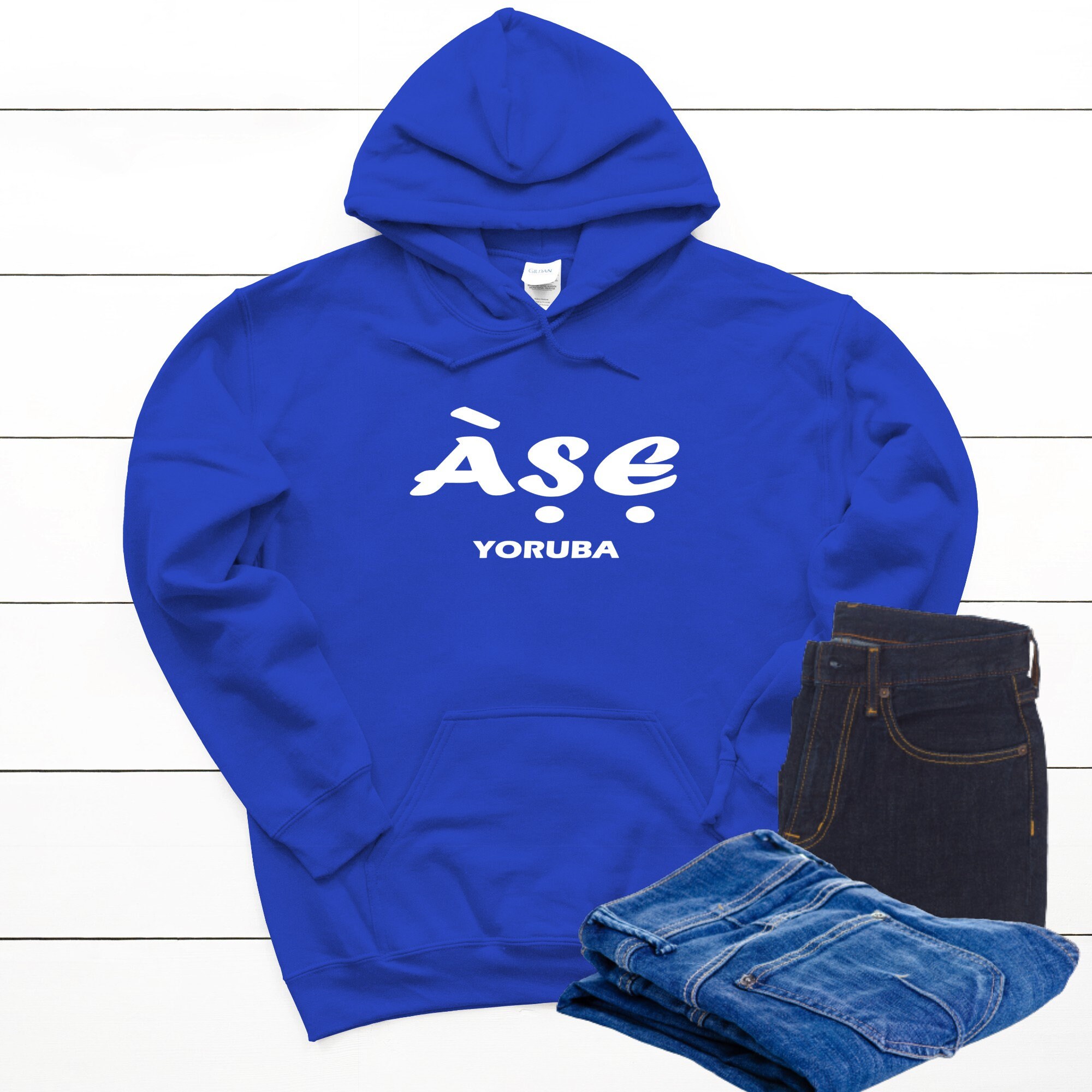 Ase Yoruba Hoodie, Ase Phrase and Meaning, Ase Men Hoodie, Ase Hoodie ...