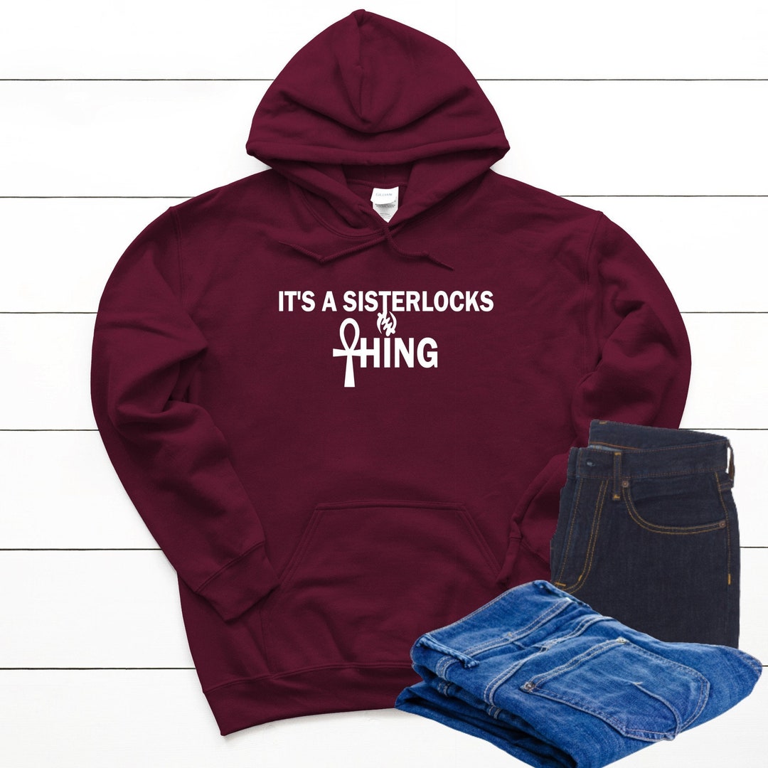 Sisterlocks Hoodie, Sisterlocks Est Definition (customize Year), Locs ...