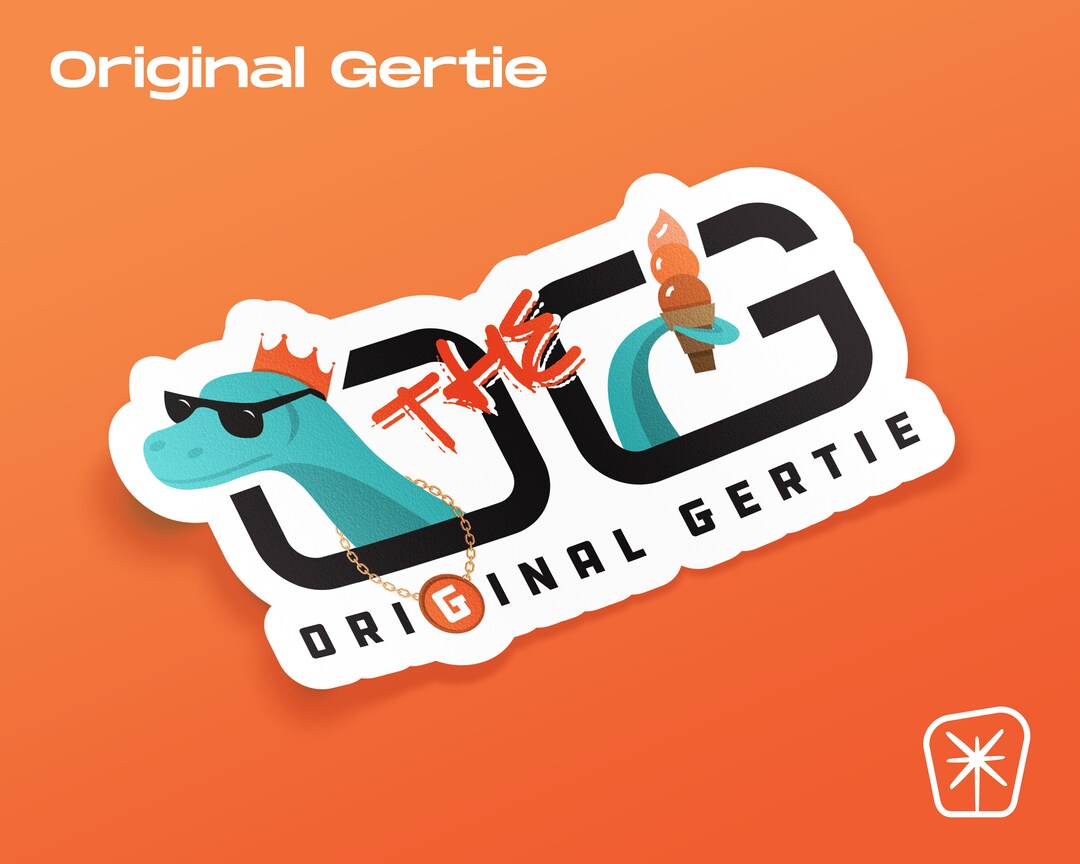 Disney Park Vacation Unique Gift Original Gertie Waterproof Vinyl ...