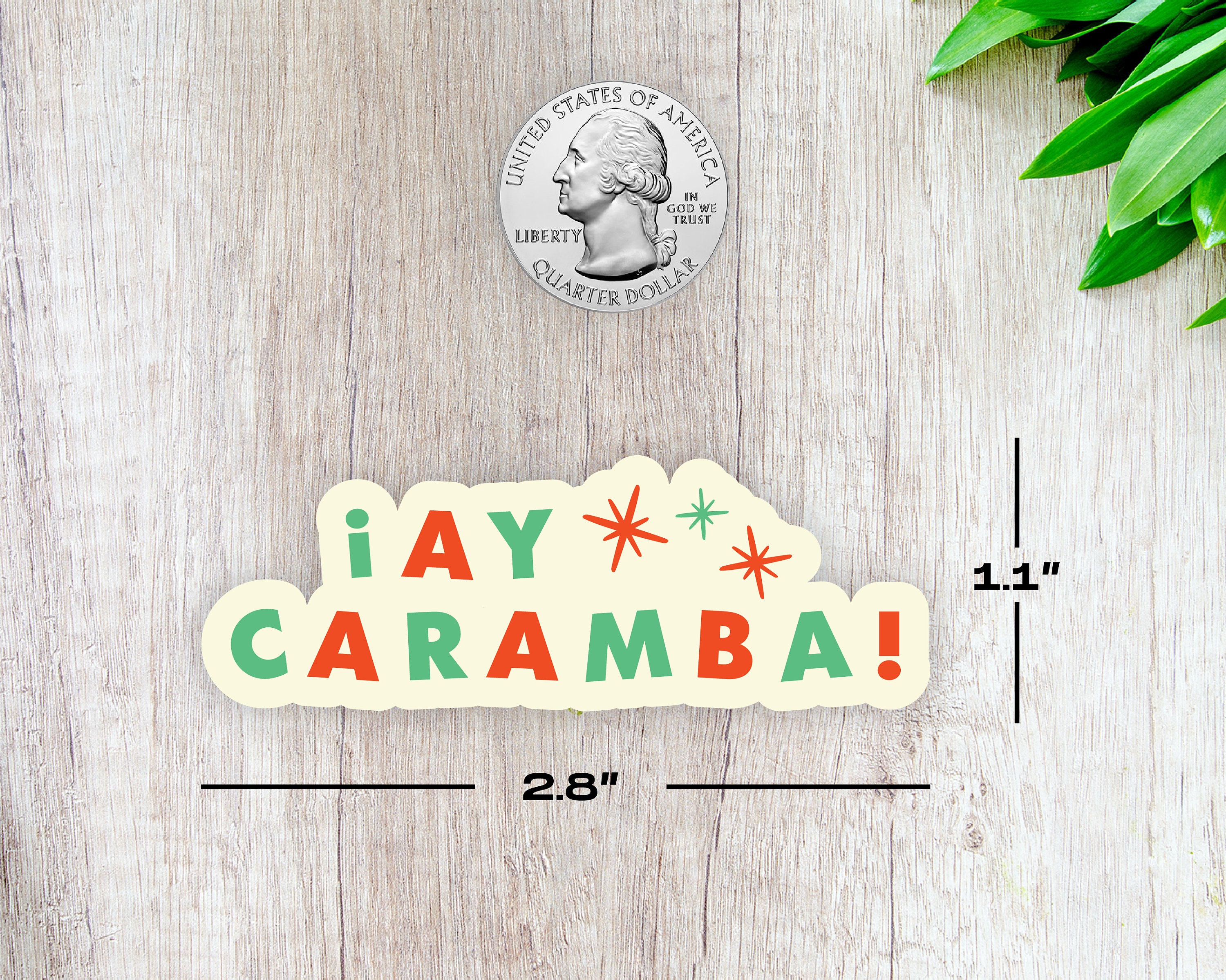 Disney World Ay Caramba Sticker / Waterproof Vinyl Stickers for ...