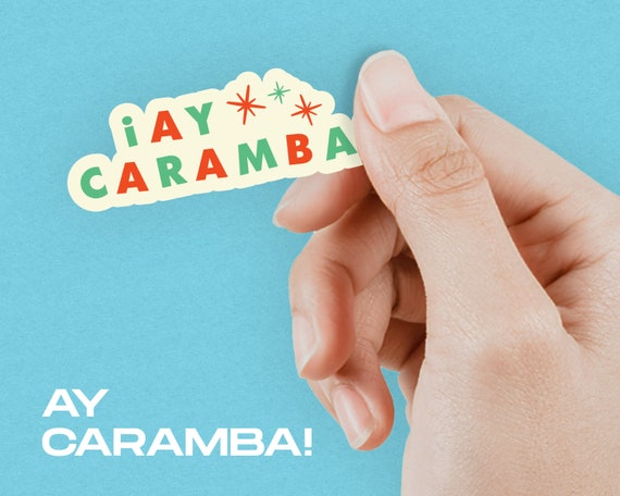 Disney World Ay Caramba Sticker / Waterproof Vinyl Stickers - Etsy
