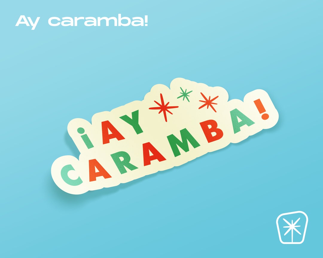 Disney World Ay Caramba Sticker / Waterproof Vinyl Stickers for ...
