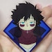 Dabi Keychain - Double Sided - Etsy