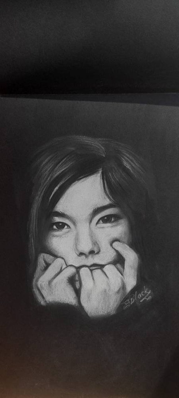 Bjork Drawing